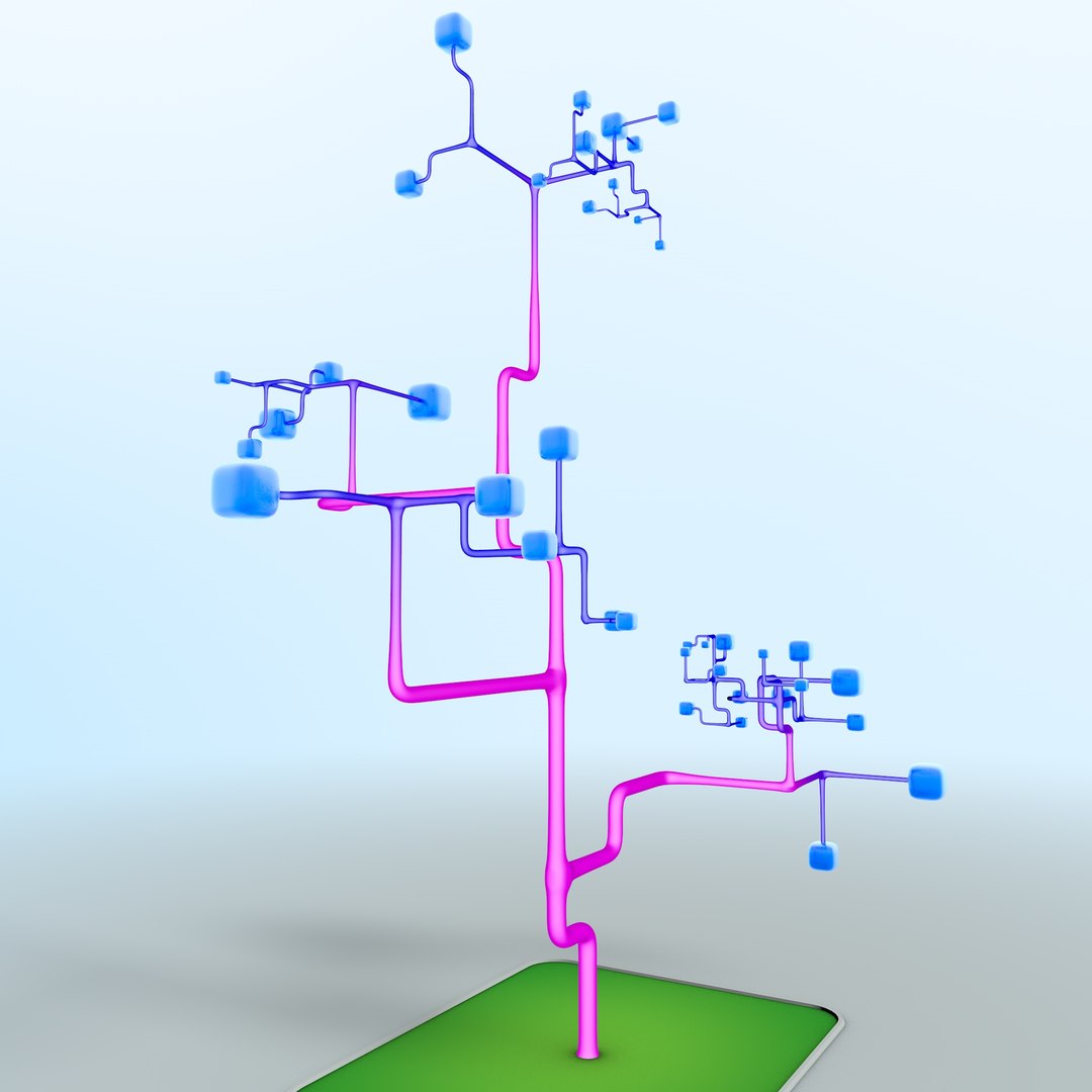 Sci-Fi Tree Model - TurboSquid 2109773