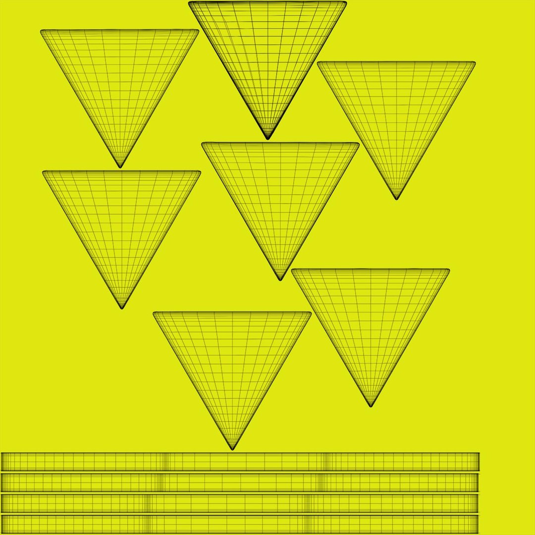Triangle Foam Mat 3D Model - TurboSquid 2286945
