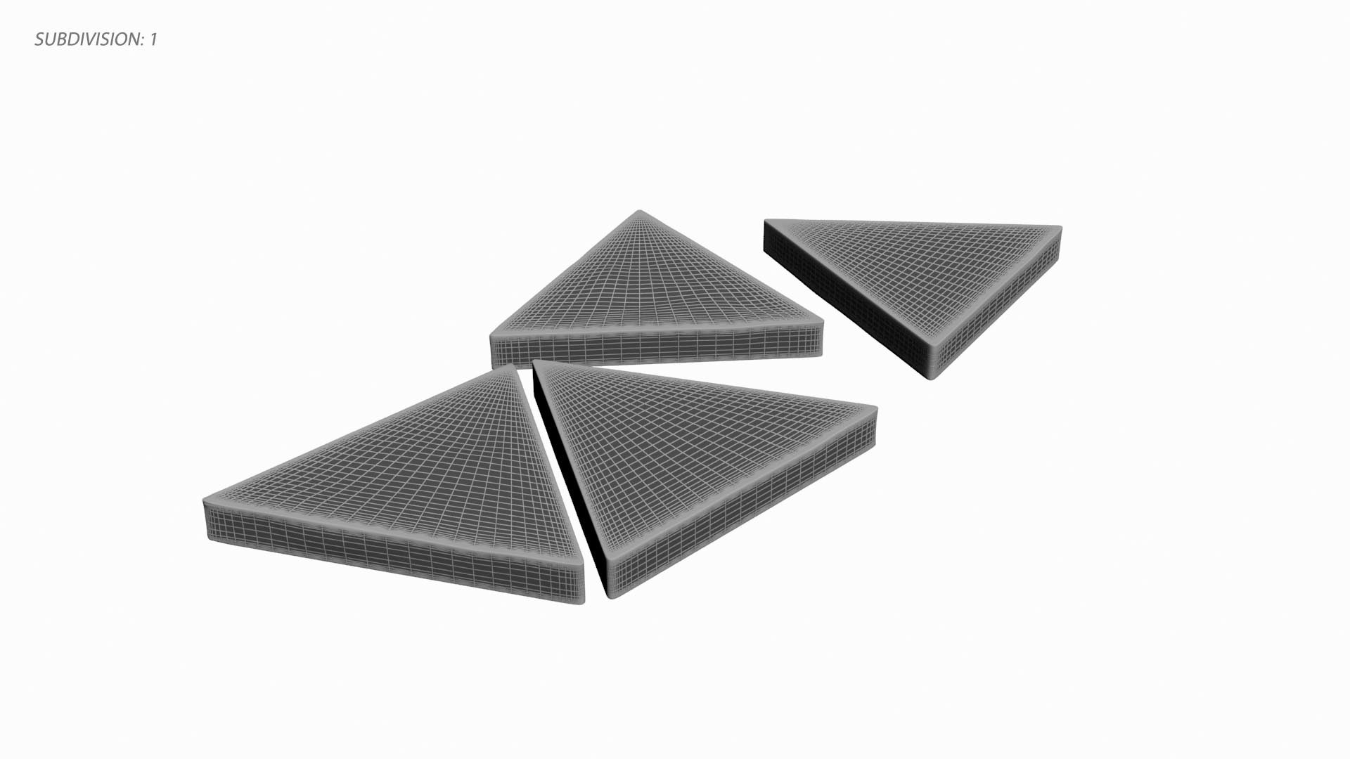 Triangle Foam Mat 3D Model - TurboSquid 2286945