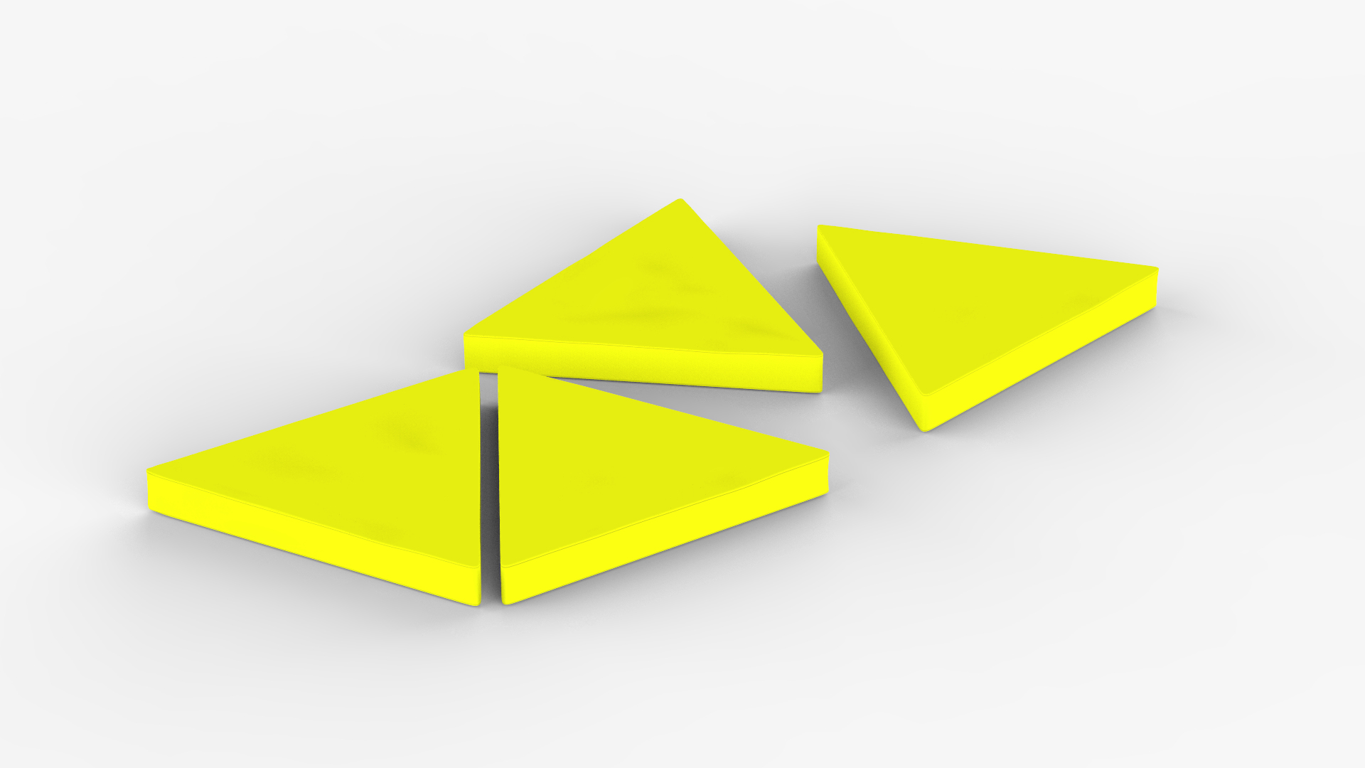 Triangle Foam Mat 3D Model - TurboSquid 2286945