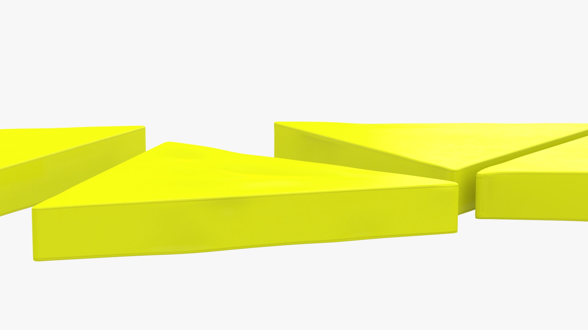 Triangle Foam Mat 3D Model - TurboSquid 2286945