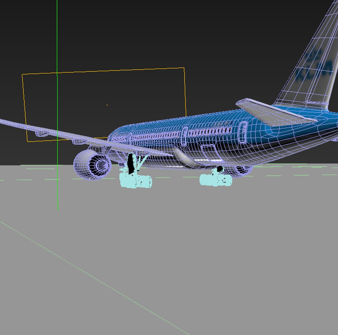 Boeing 787 Klm 3d Obj