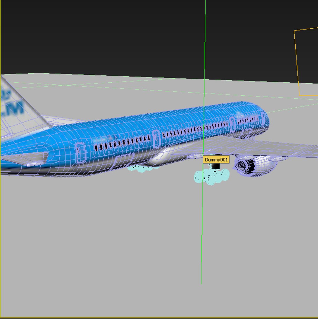 Boeing 787 Klm 3d Obj