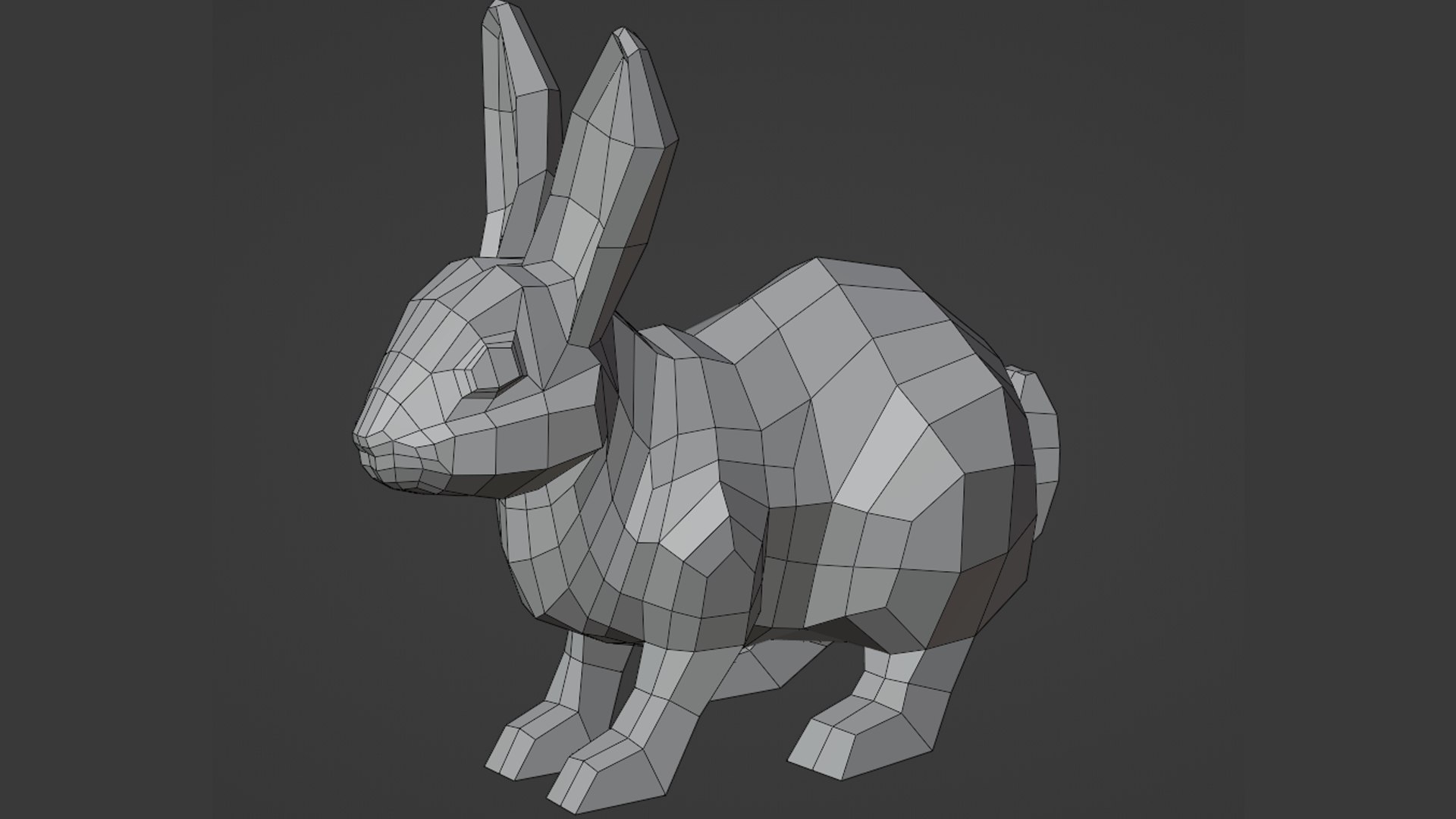 Lowpoly Stylized Rabbit Model - TurboSquid 2191756