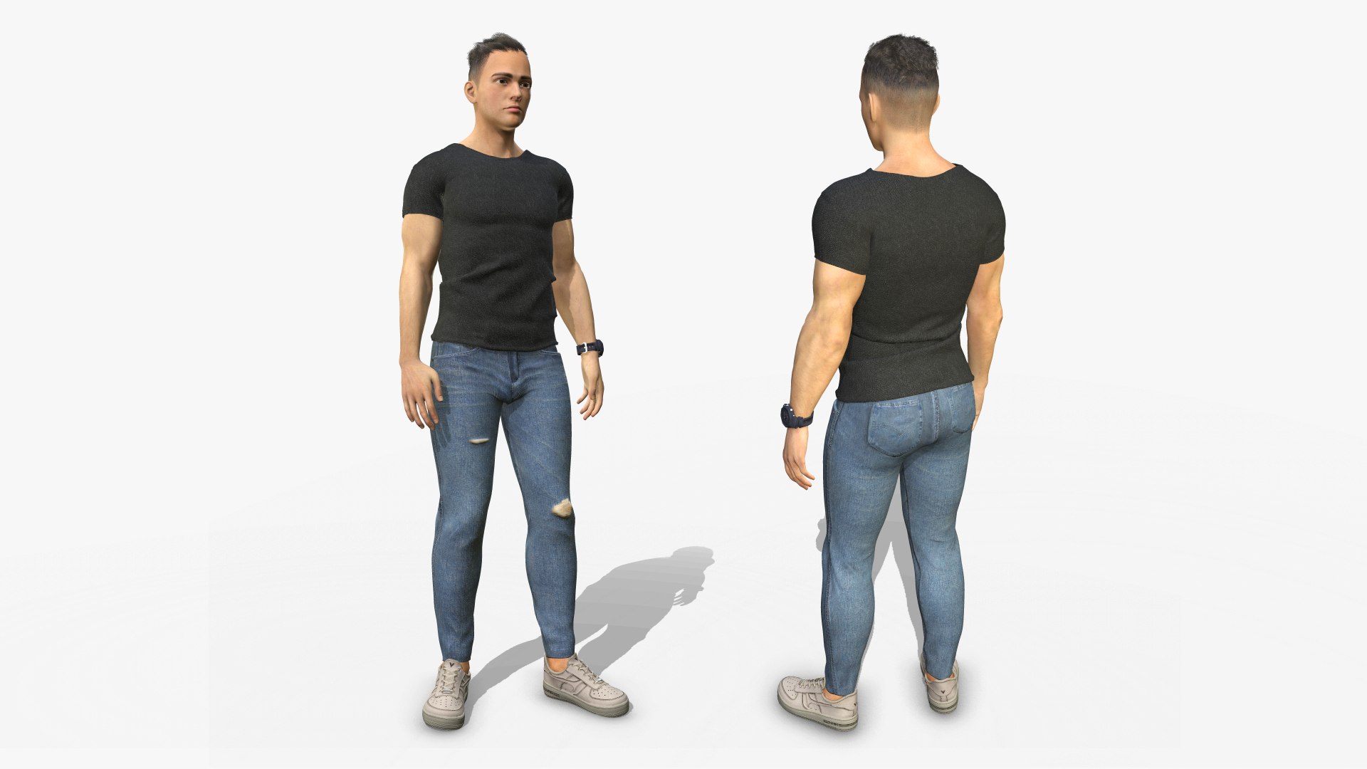 3D Devlin No Rig model - TurboSquid 1934305