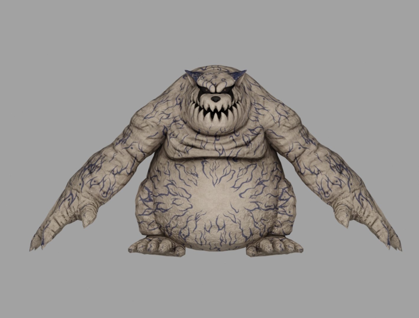 Shukaku Naruto 3D - TurboSquid 1491262