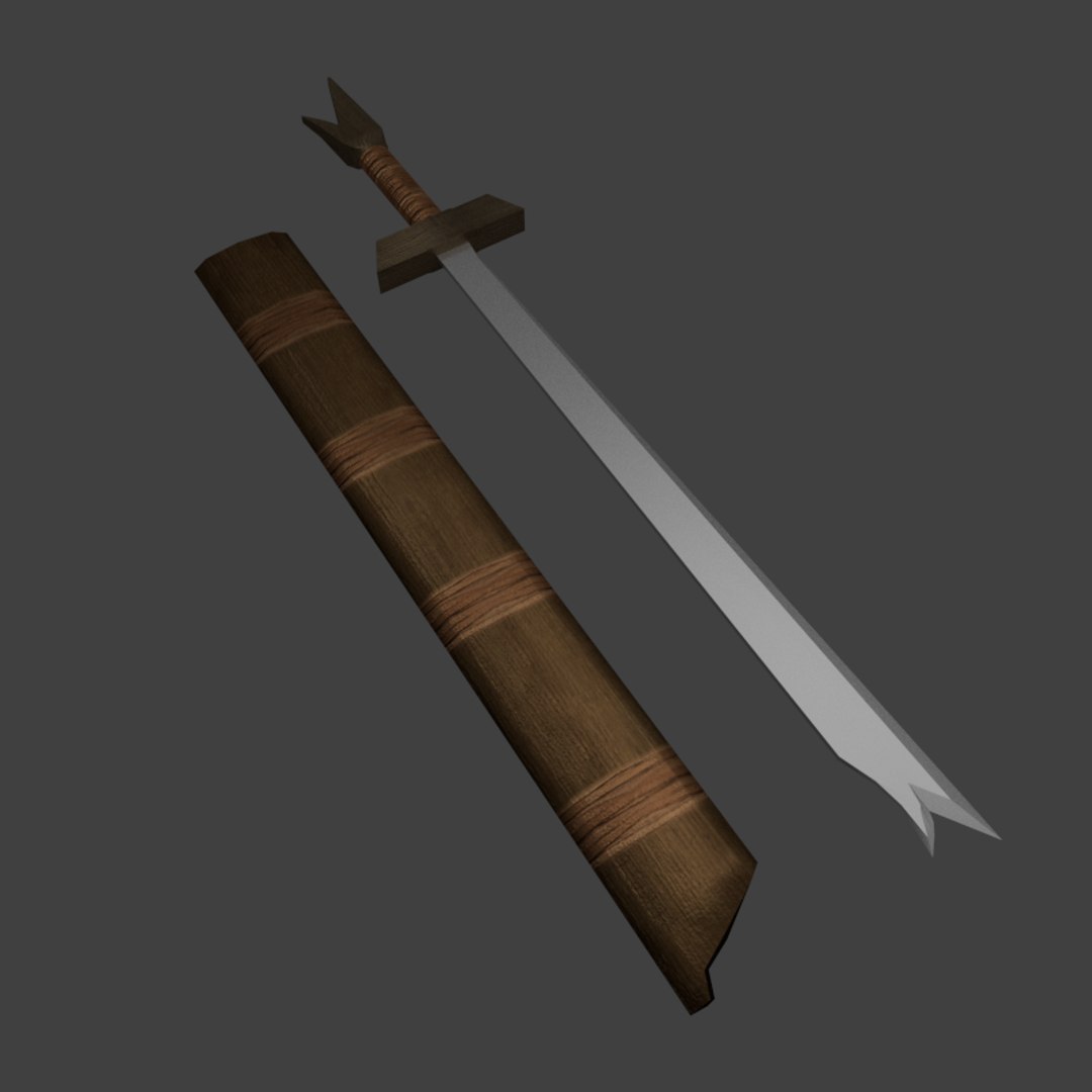 3d Hilt Swords Warriors