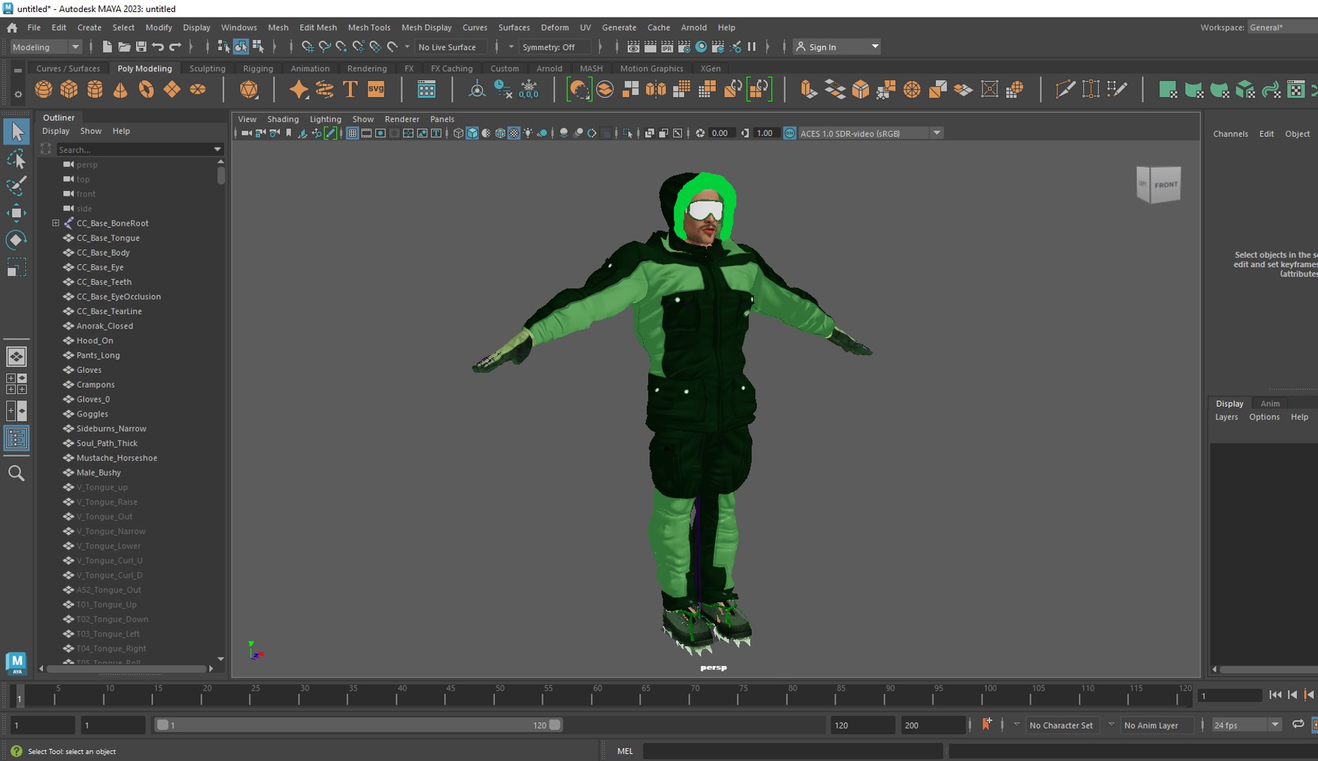 3D Realistic Rigged Ice Climbing Man Character 3D Model Model ...