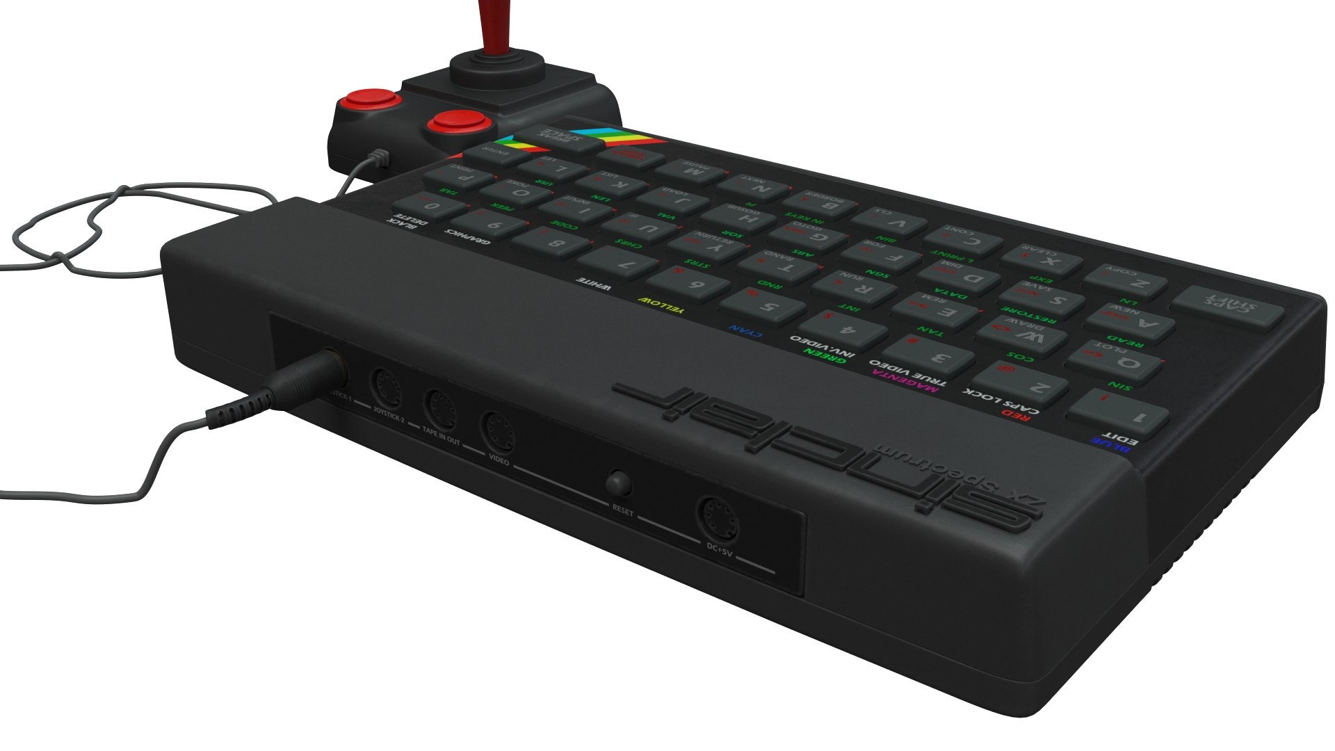 Sinclair ZX Spectrum 3D Model - TurboSquid 1748300