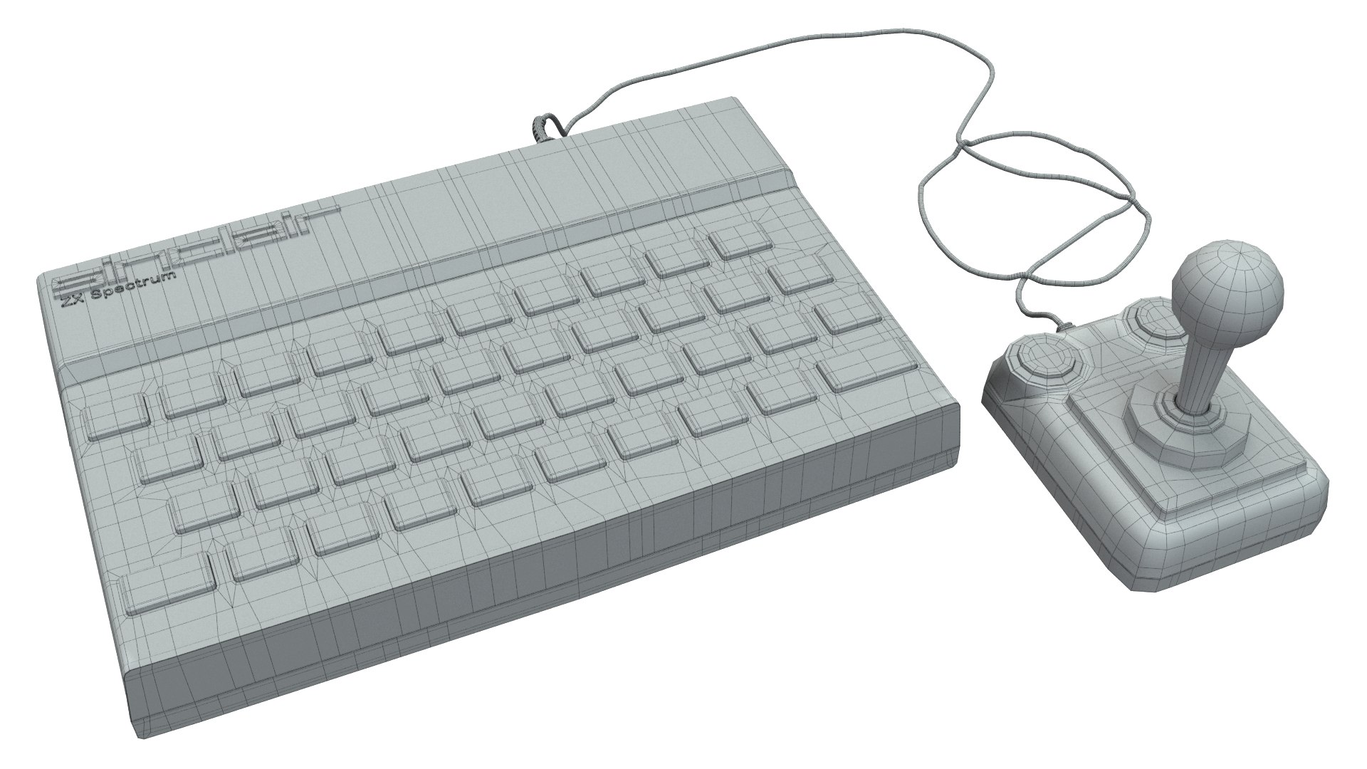 Sinclair ZX Spectrum 3D Model - TurboSquid 1748300