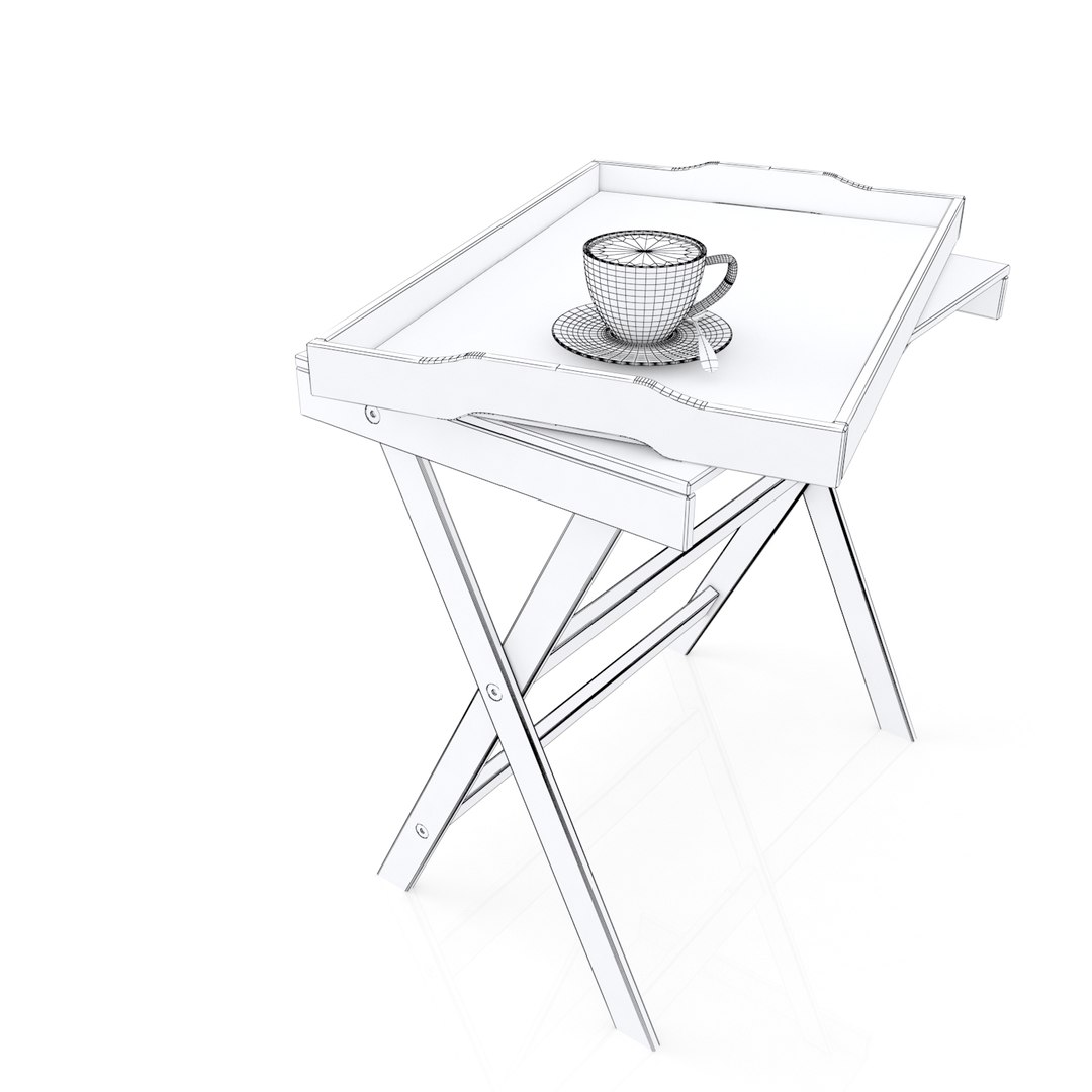 ikea maryd - tray 3d model