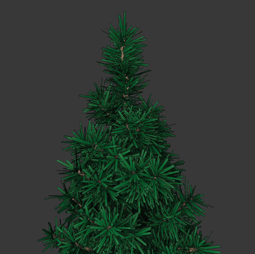 fir tree 3d model