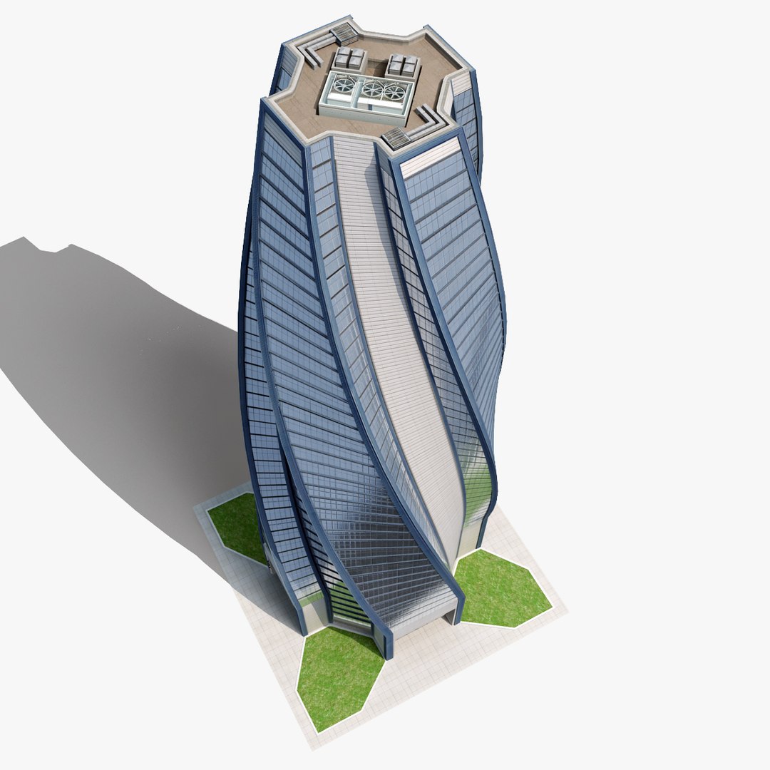 3d Skyscraper Business Center Model
