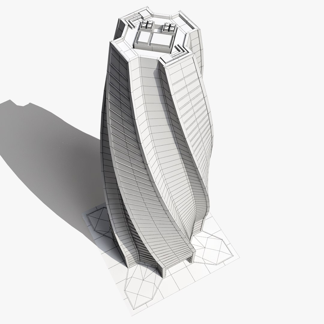 3d Skyscraper Business Center Model