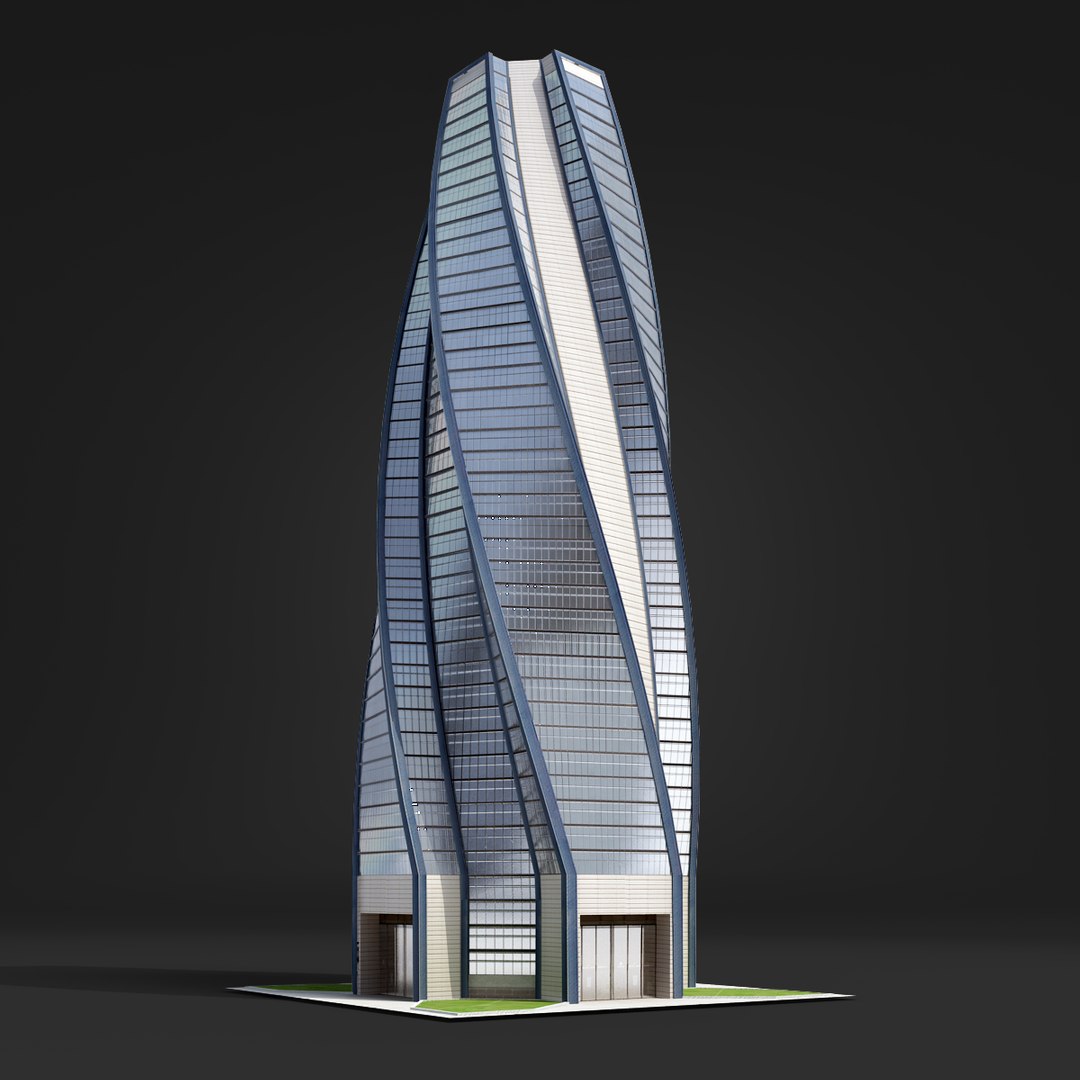 3d Skyscraper Business Center Model