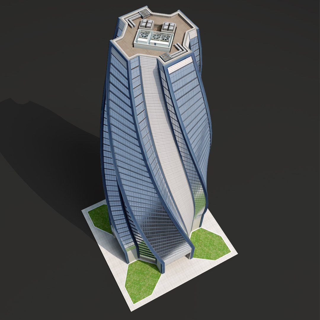 3d Skyscraper Business Center Model