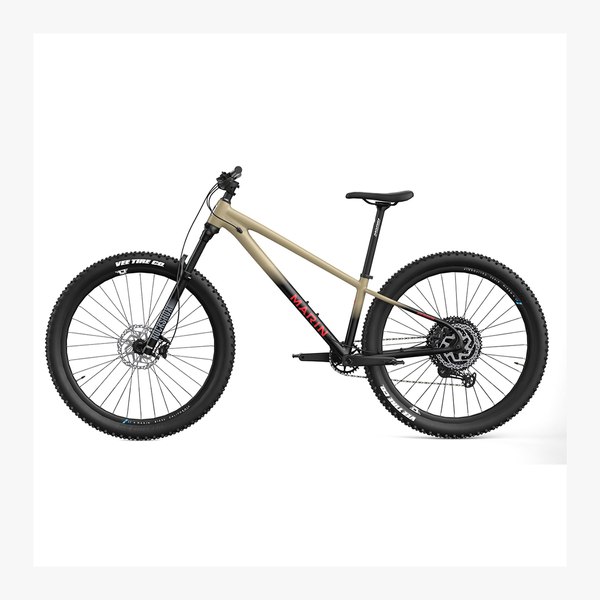 modelo 3d MTB rígida en color mudblack - TurboSquid 2316606