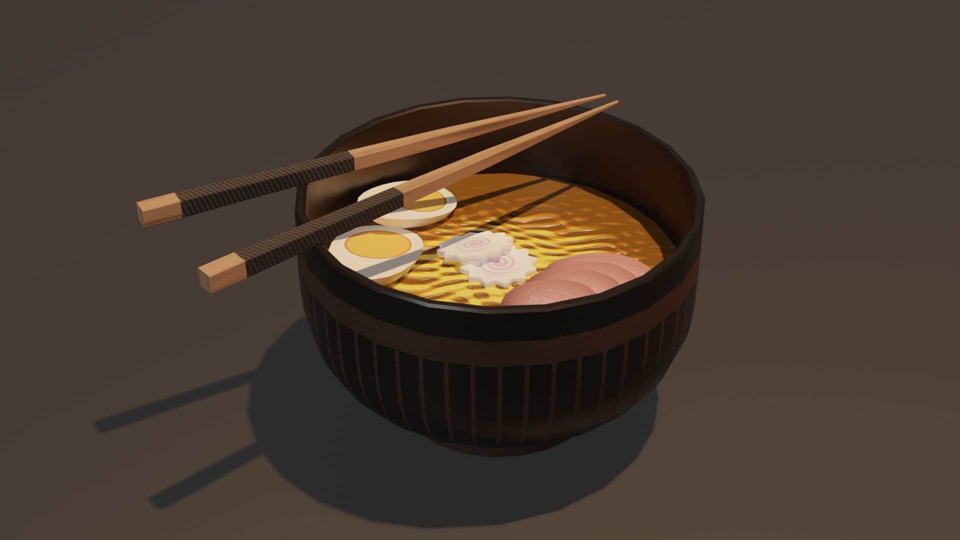 3D Model Ramen Bowl - TurboSquid 2186031