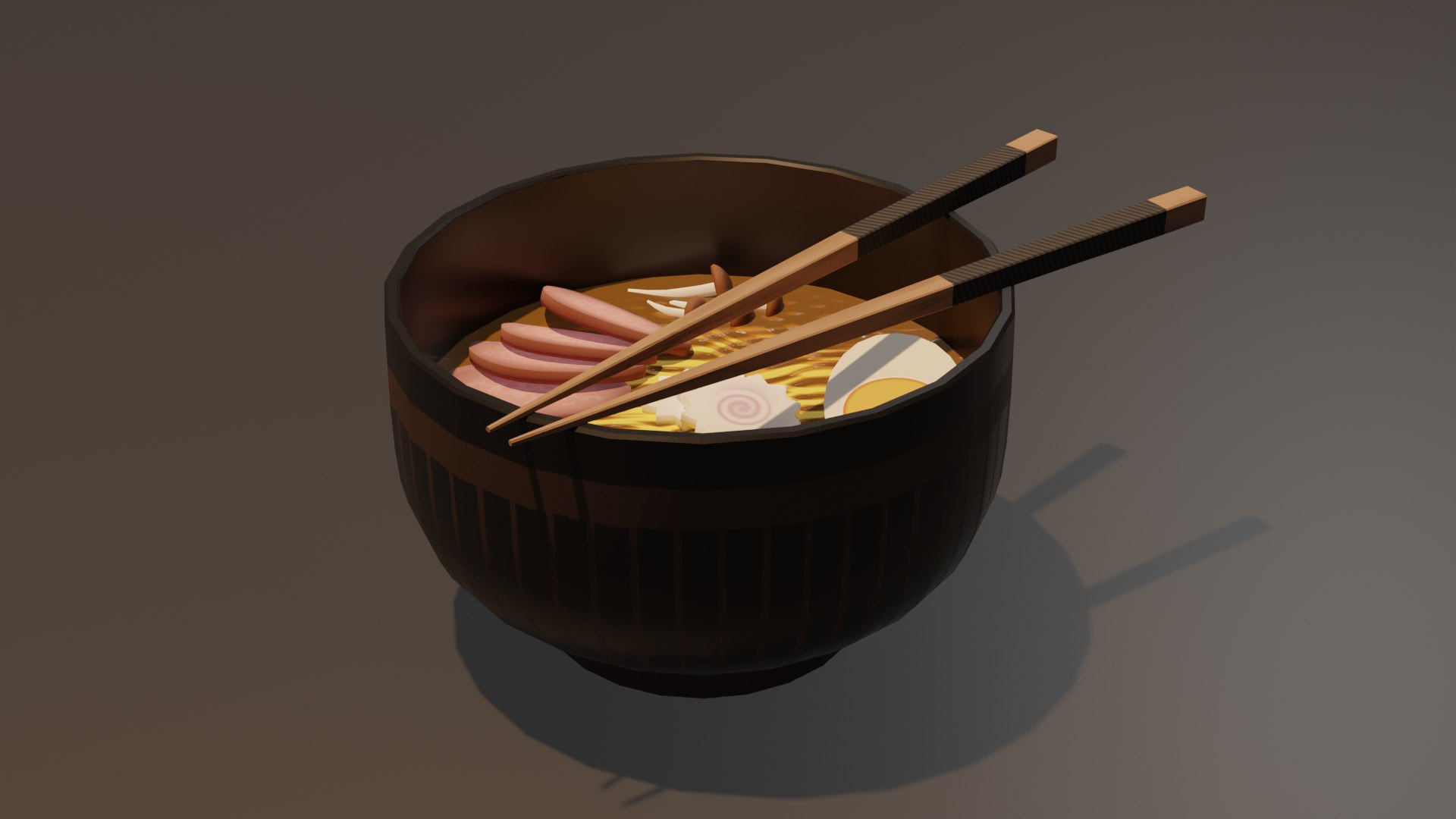 3D Model Ramen Bowl - TurboSquid 2186031