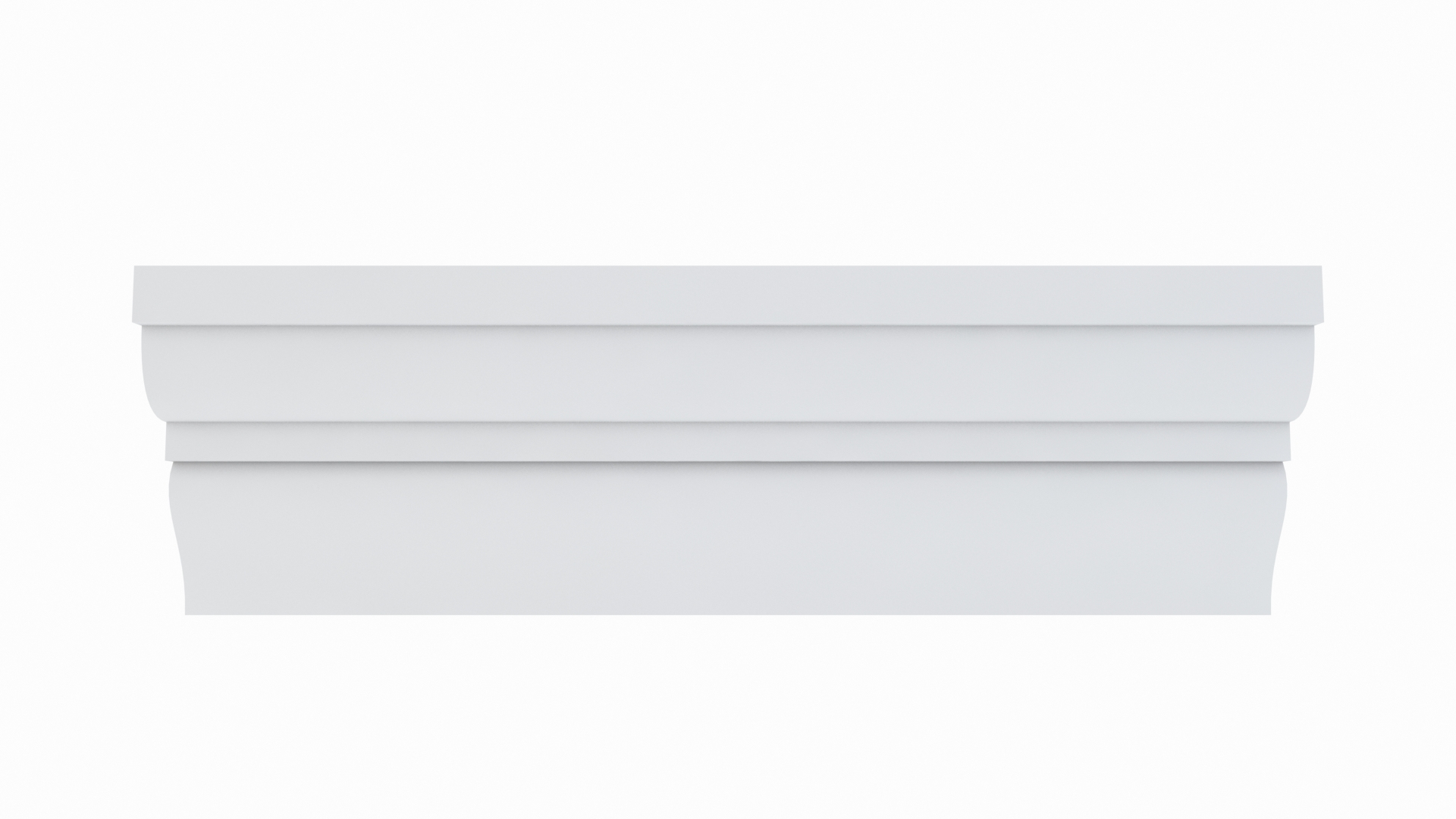 Cornice 87 Straight 3D Model - TurboSquid 2022960