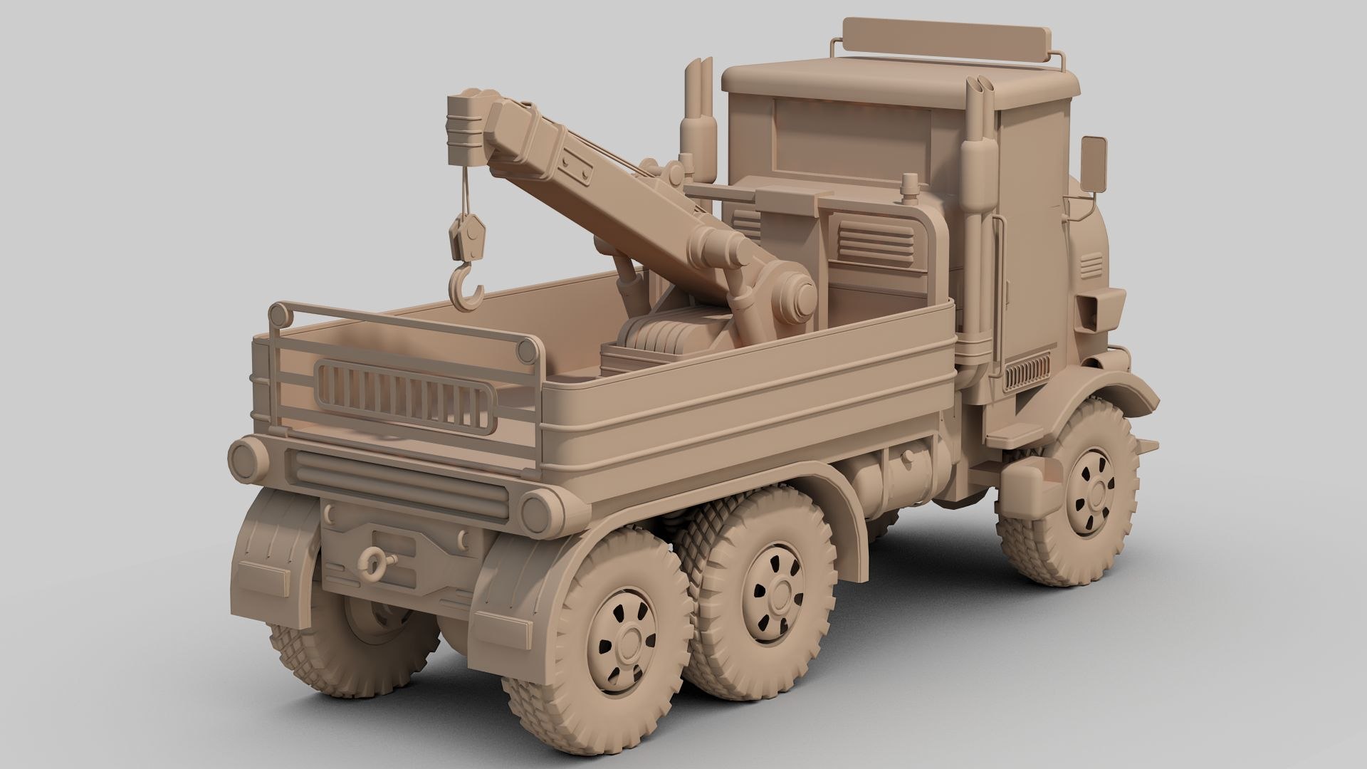 3D Tow Truck Concept Model - TurboSquid 1996827