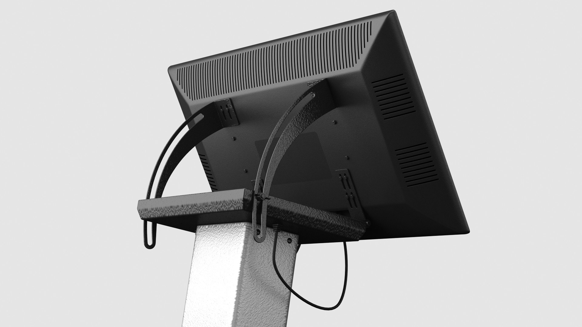 3D Security Scanner Monitor Model - TurboSquid 1700532