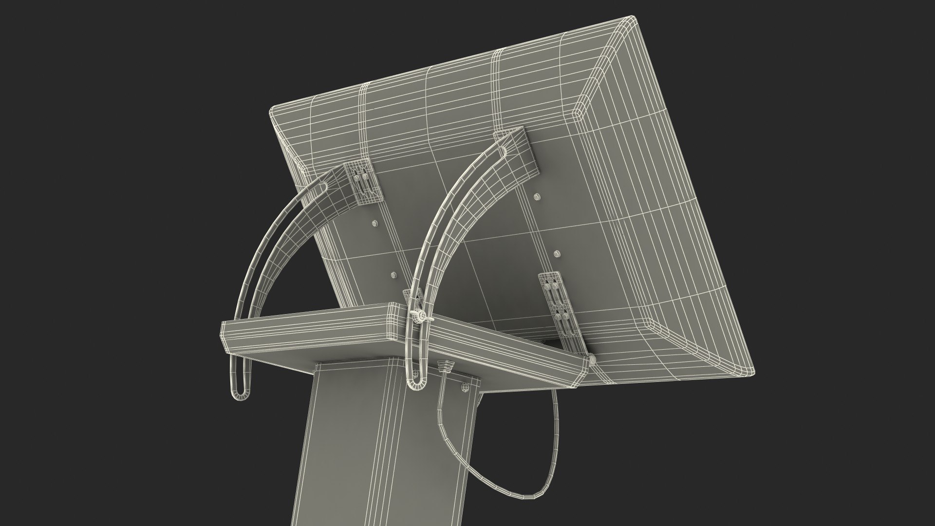 3D security scanner monitor model - TurboSquid 1700532