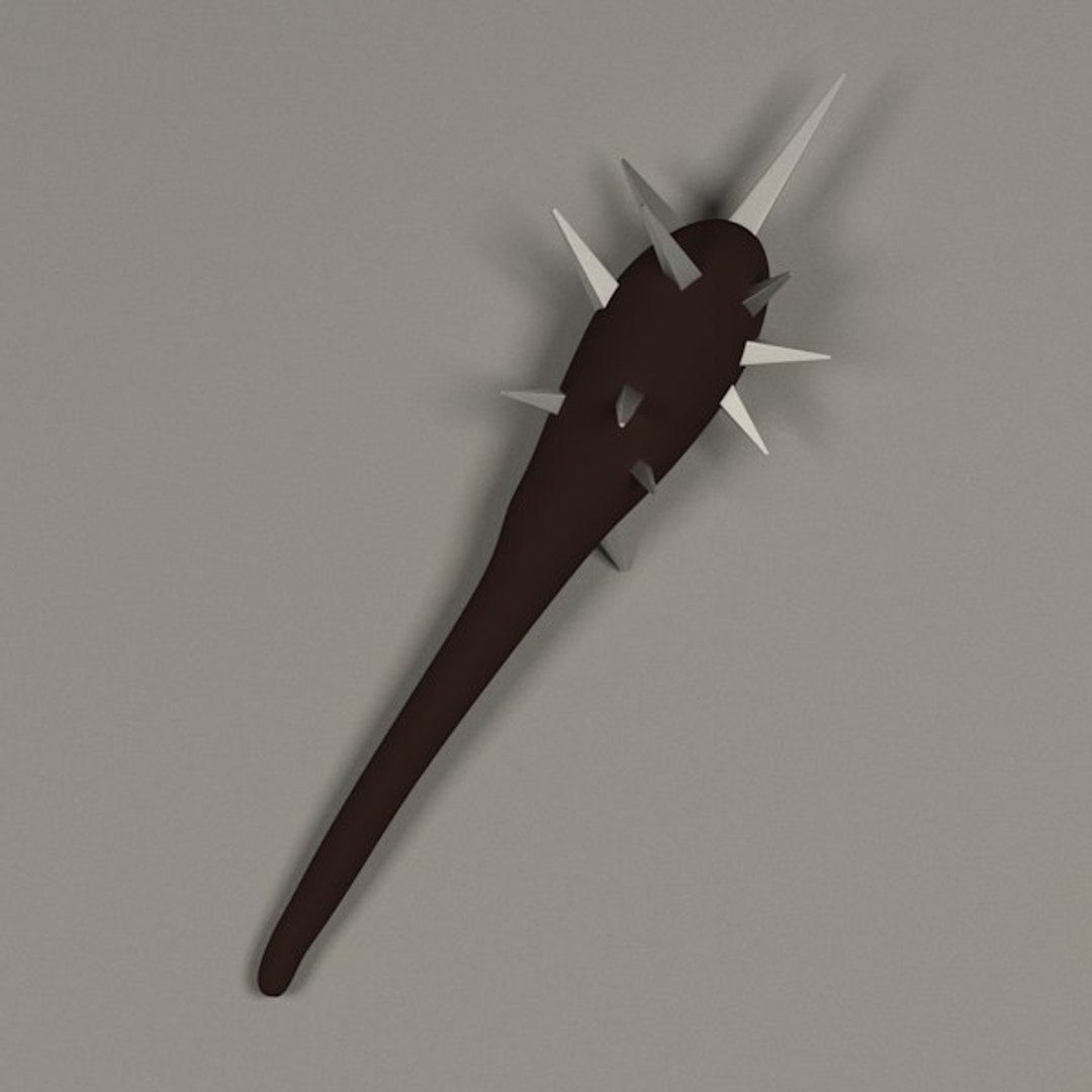 3d spiked club model