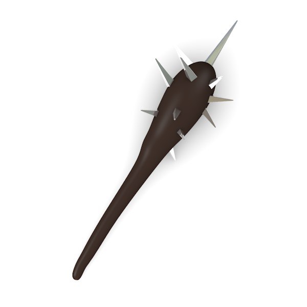 3d spiked club model