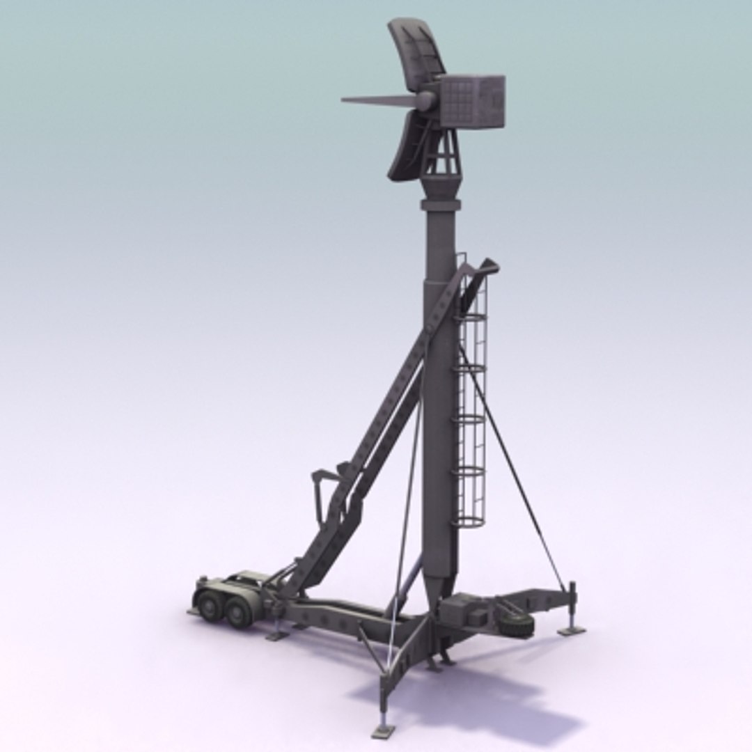 S-300pmu Sam Sa-10 Grumble 3d Max