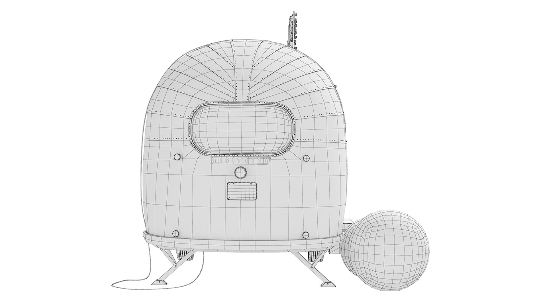 3D Retro photo studio Airstreamstudio - TurboSquid 1936901