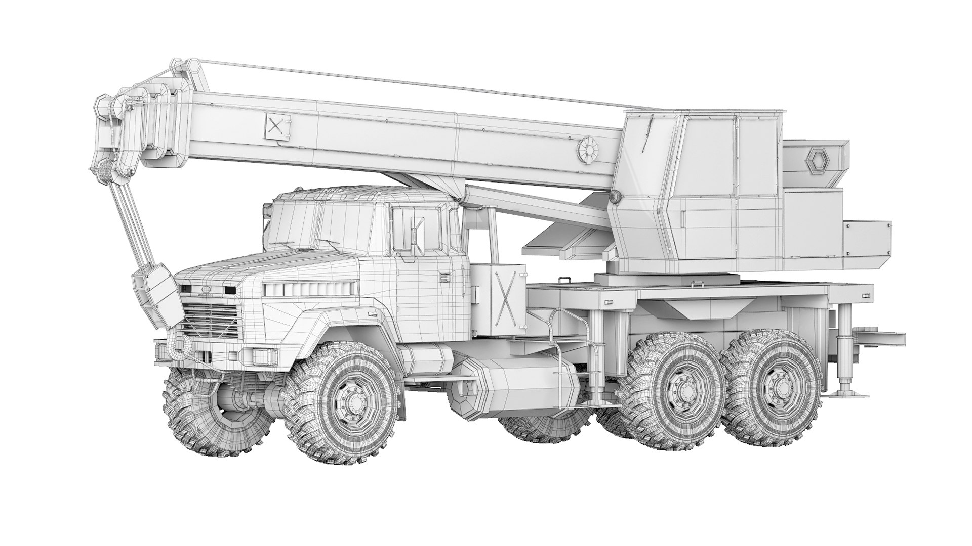 KrAZ 63221 KTA-25 2007 3D Model - TurboSquid 1888818