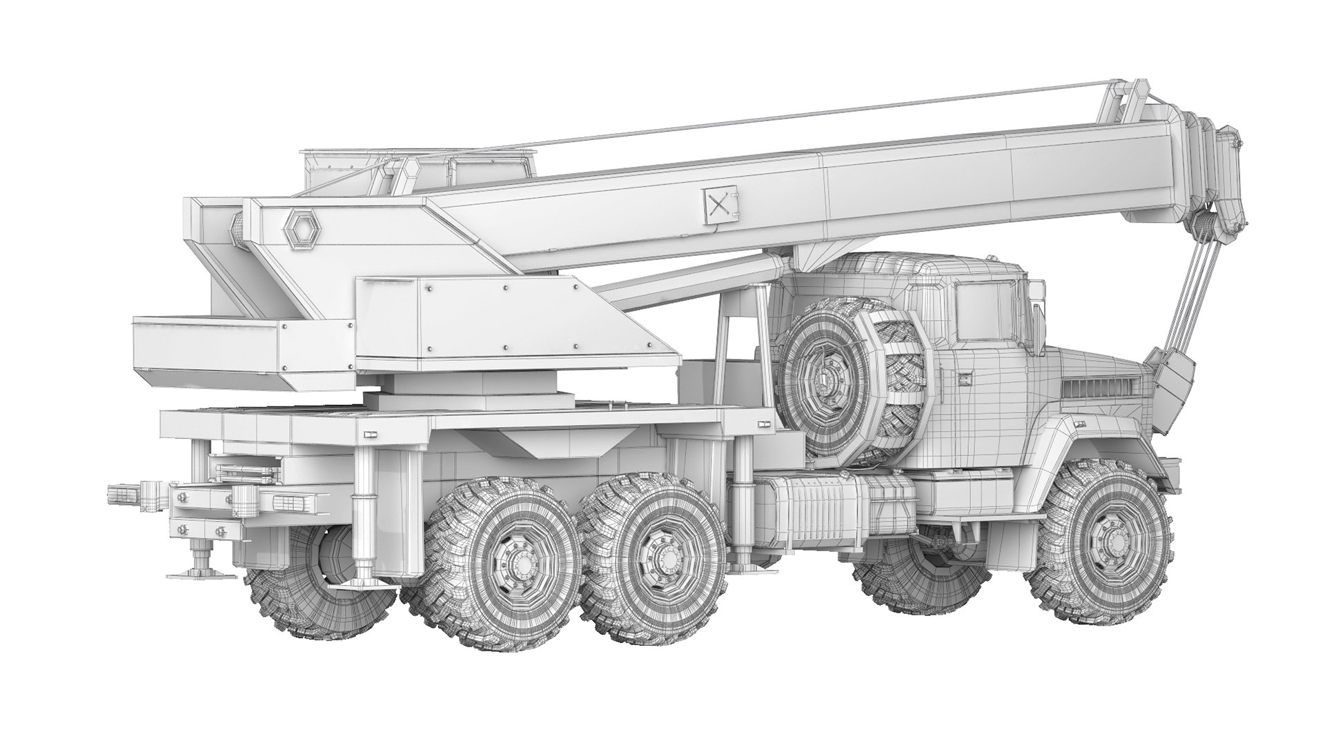 KrAZ 63221 KTA-25 2007 3D Model - TurboSquid 1888818