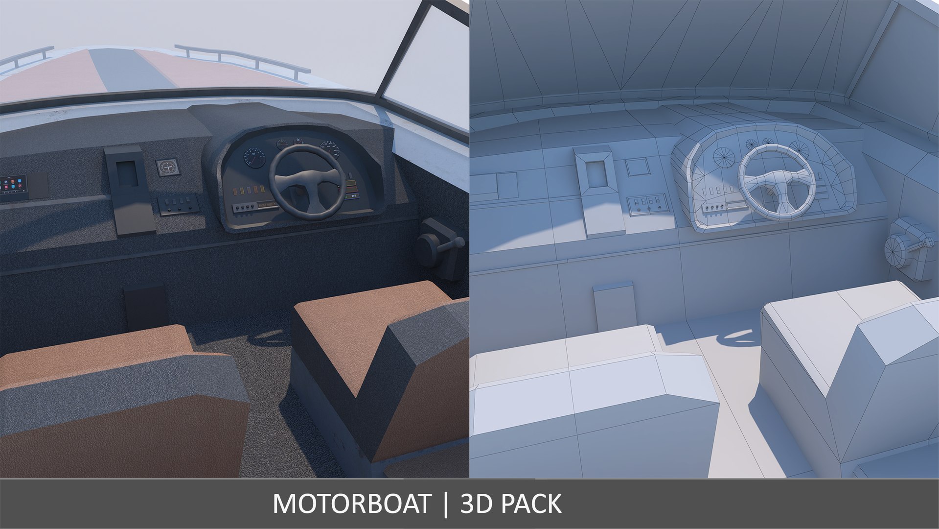3D Motorboat - Speedboat - TurboSquid 2312129