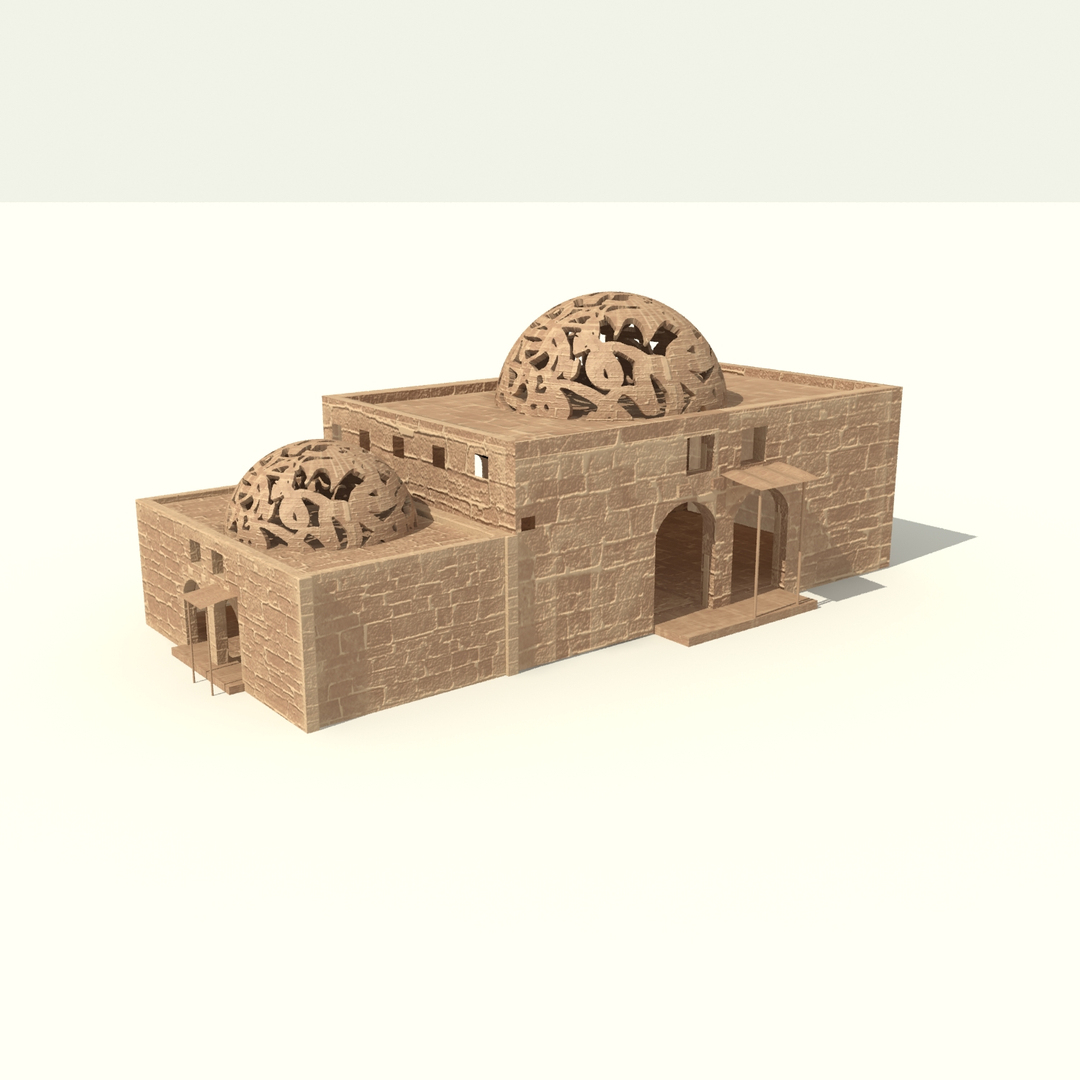 3D arab house model - TurboSquid 965245