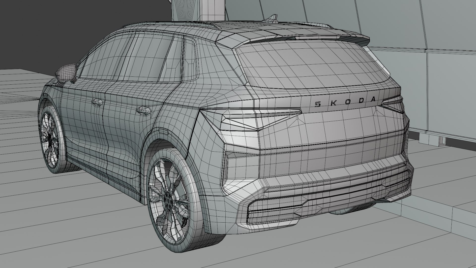 Charger With Elroq And Enyaq 3D Model - TurboSquid 2344905