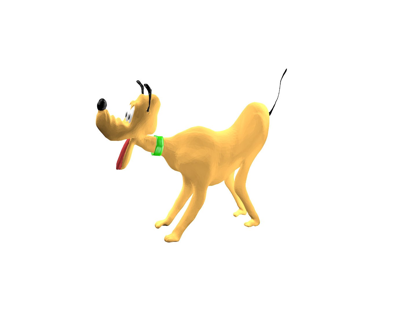 Dog Mickey Mouse 3D Model - TurboSquid 1571900