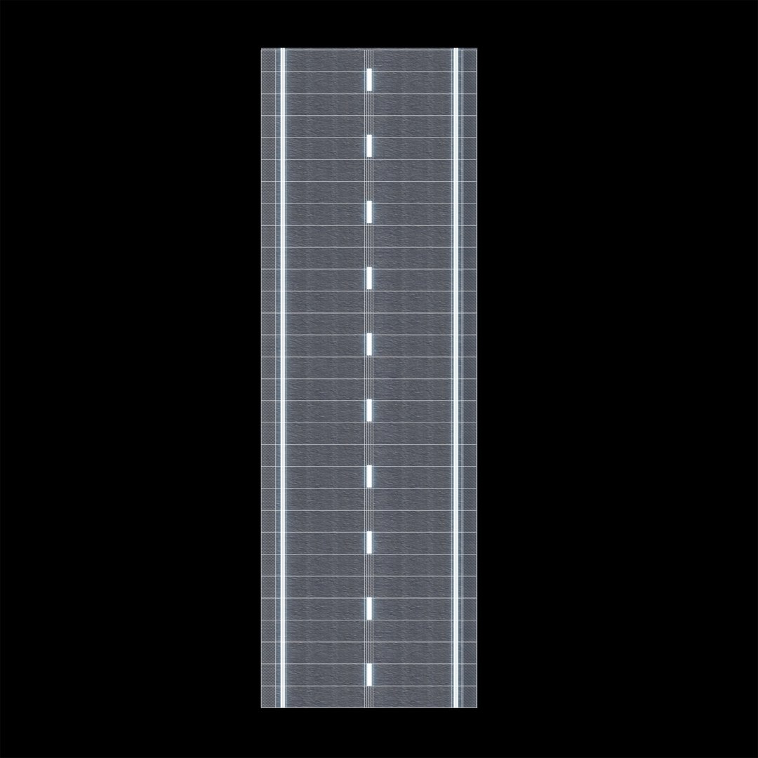 3D Model Modern Road - TurboSquid 1514990