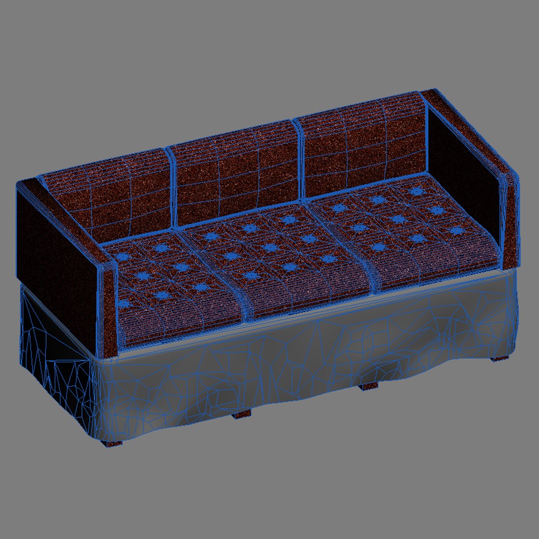 3d Model Of Sofa Renderings