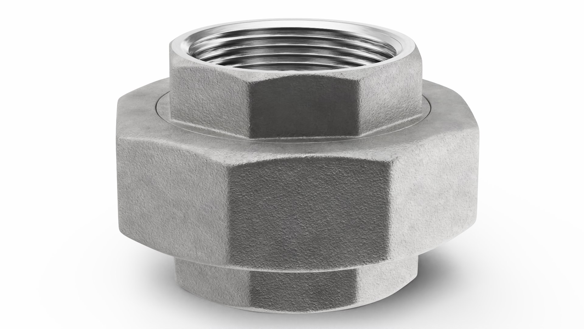 3D Fitting Union SS304 - TurboSquid 1942204