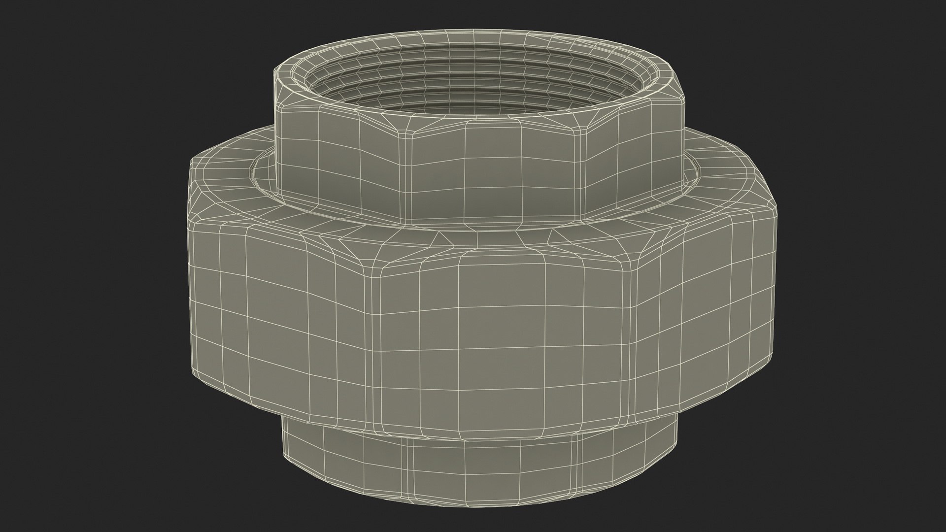 3D Fitting Union SS304 - TurboSquid 1942204