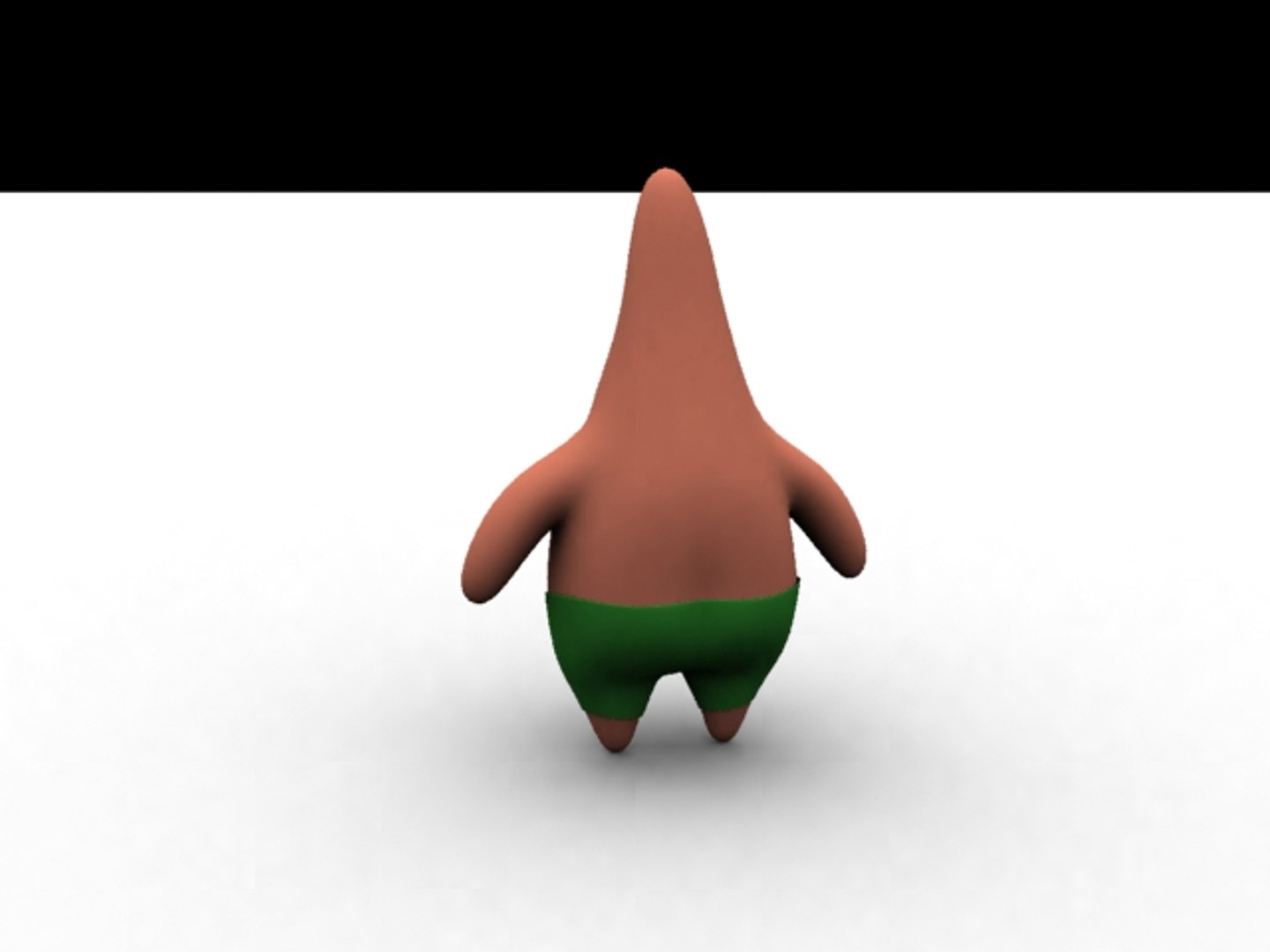 3d patrick star sponge model