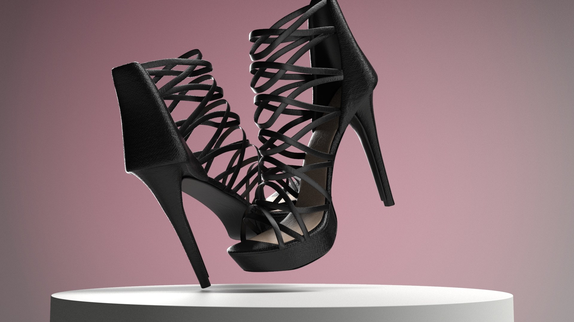High Heel Shoe 3D Model - TurboSquid 1736521