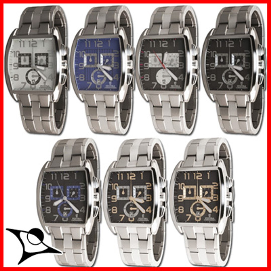 Watch Wristwatch 3d Model