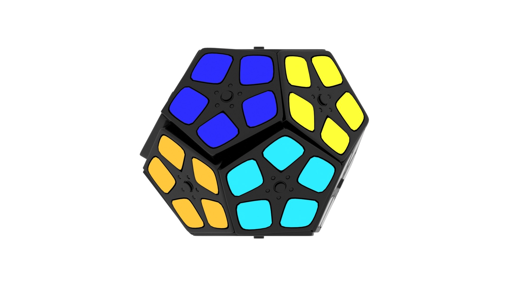 Kilominx 3D - TurboSquid 1726243
