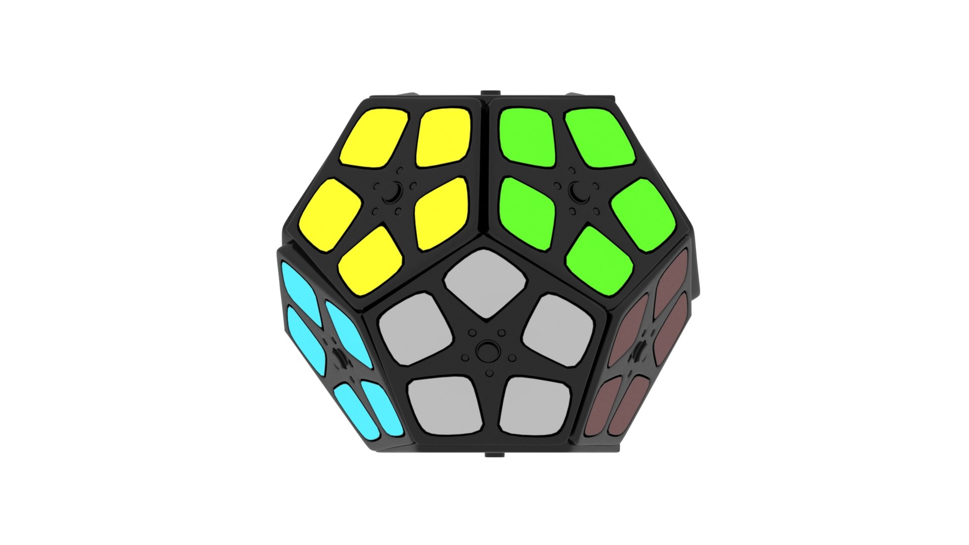Kilominx 3D - TurboSquid 1726243