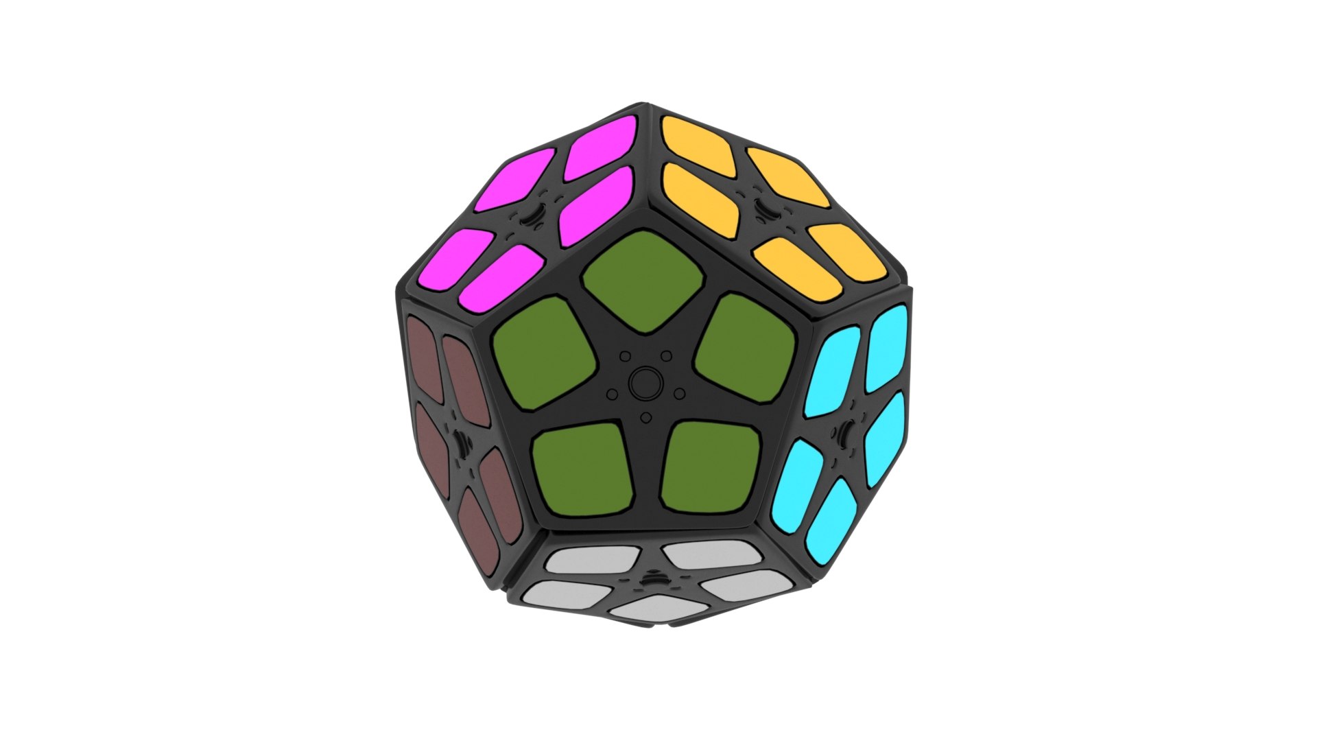 Kilominx 3D - TurboSquid 1726243