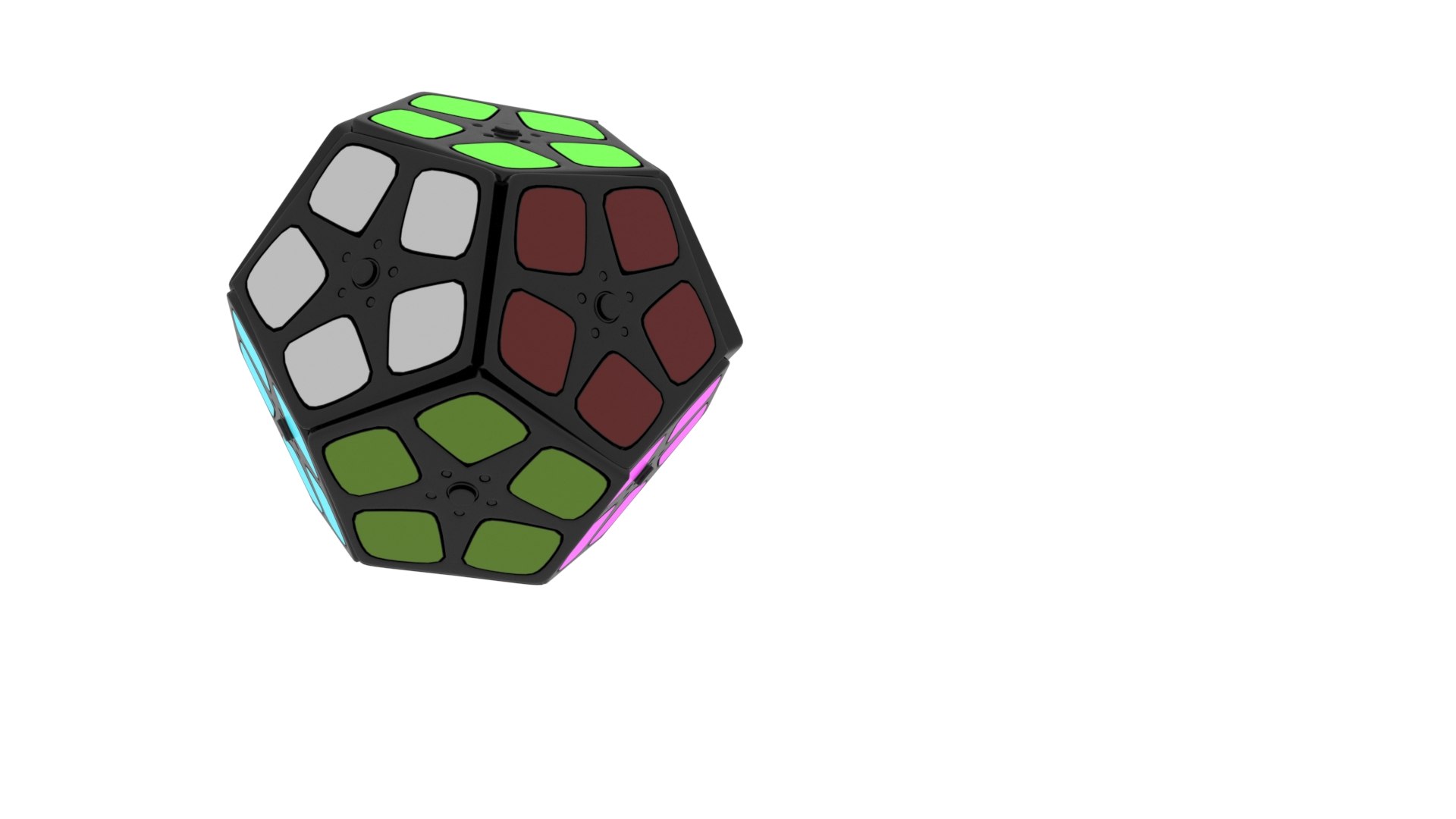 Kilominx 3D - TurboSquid 1726243