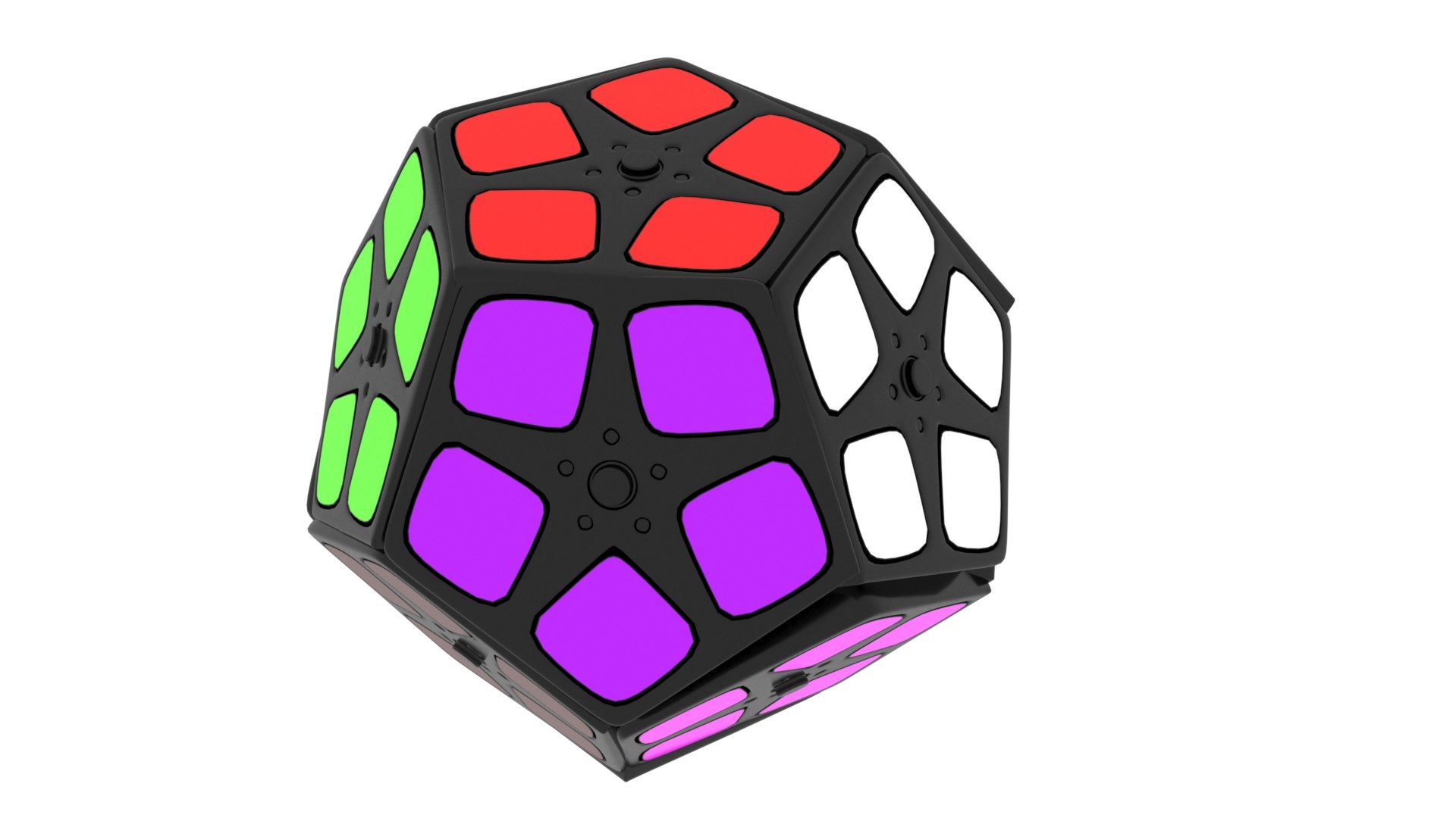 Kilominx 3D - TurboSquid 1726243