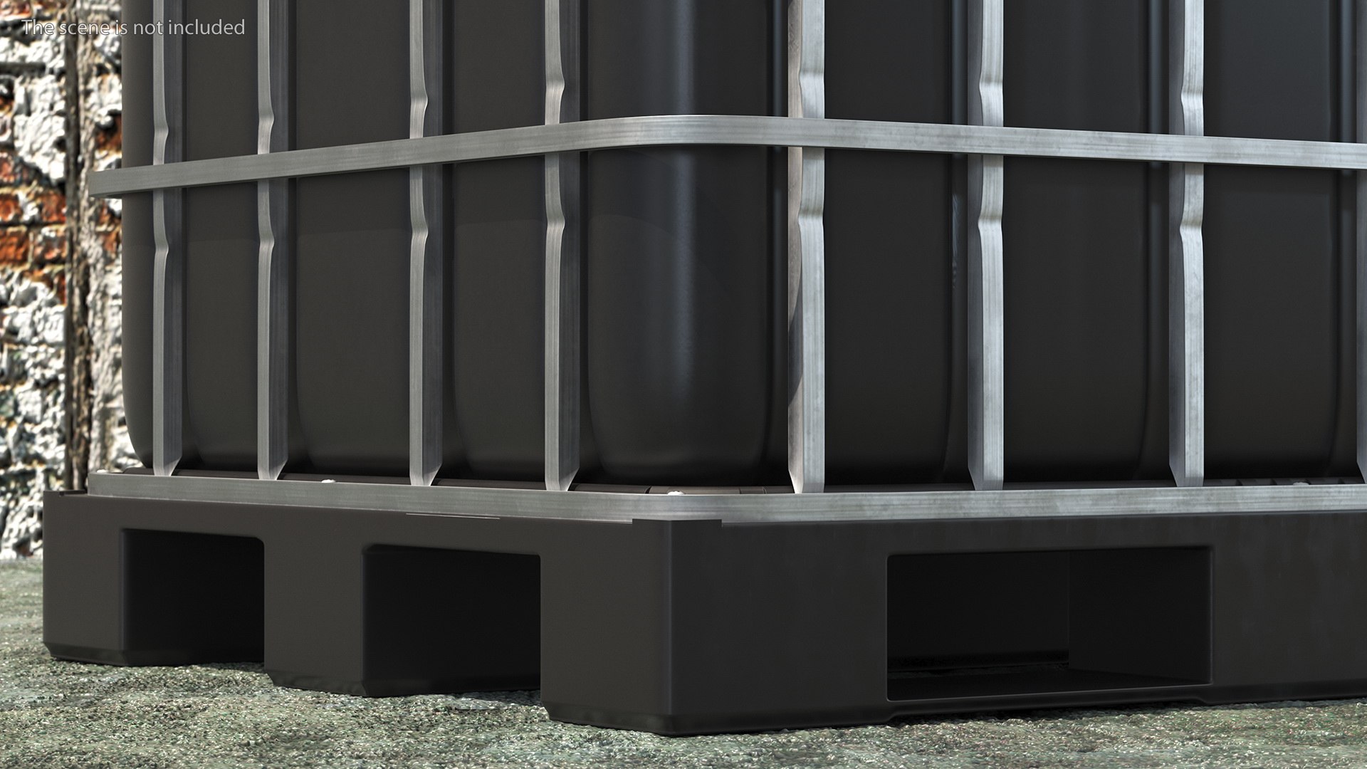 IBC Container 1000 Litres UV Resistant 3D model - TurboSquid 1736713